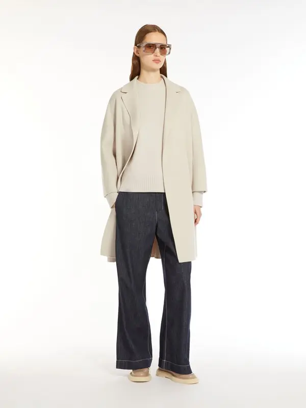 Max Mara High Waist Wide Leg Jeans