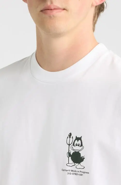 Carhartt Work In Progress Bumper Car Organic Cotton Graphic T-shirt