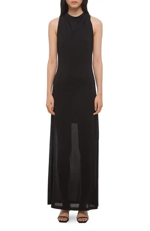 Helmut Lang Sleeveless Maxi Dress - Black