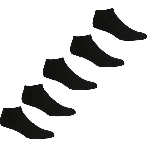 REGATTA Gender Inclusive Trainer Socks - Black