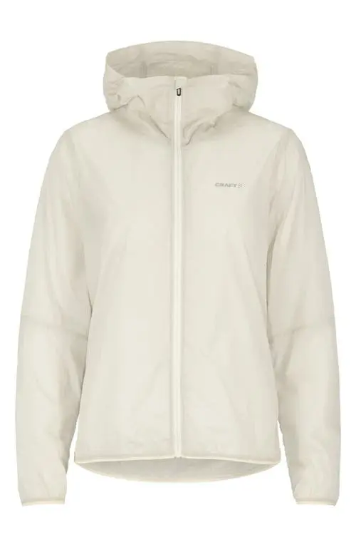 CRAFT Packable Windbreaker Jacket With Hood - Tofu