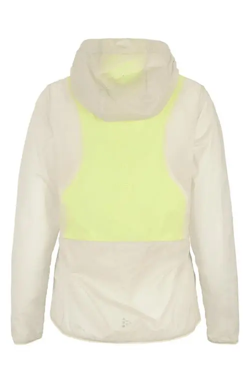 CRAFT Packable Windbreaker Jacket With Hood - Tofu