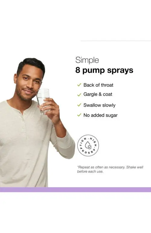 DR. SCHULZE'S Throat & Tonsil Spray For Throat Support And Immunity, Plant-based Formula