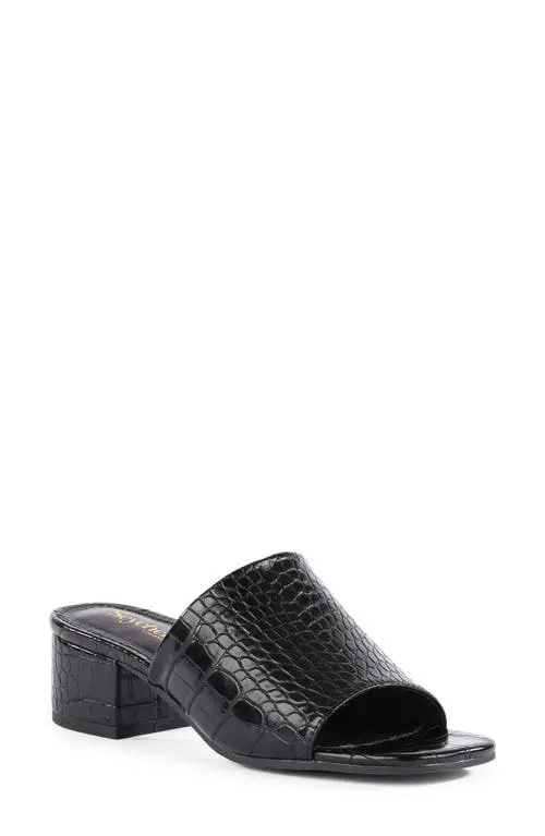 Seychelles Pepper Slide Sandal - Black
