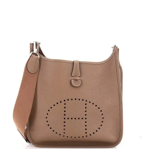 Hermès Evelyne Bag Gen Iii Clemence Pm - Grey