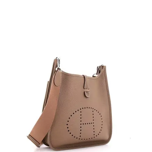 Hermès Evelyne Bag Gen Iii Clemence Pm - Grey