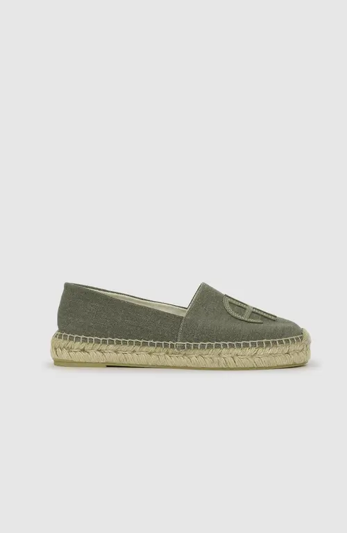 ANINE BING Paloma Espadrilles - Sage
