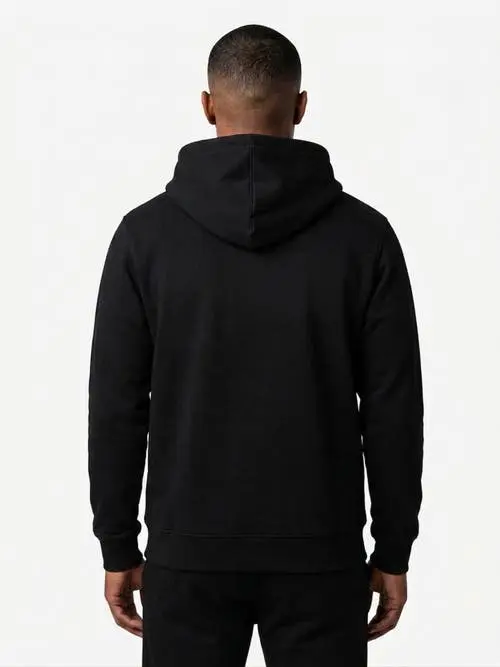 AMIR JAMES CLOTHIERS Gods" Essential Hoodie - Black