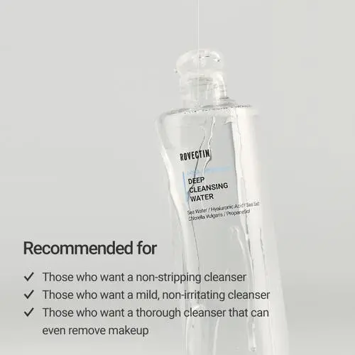ROVECTIN Aqua Deep Cleansing Water