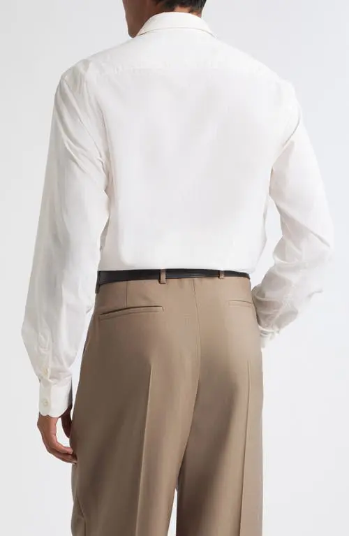 Valentino Garavani Floral Embroidered Cotton Button-up Shirt