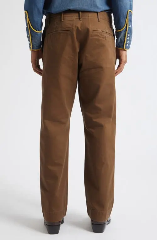 Double Rl Cotton Twill Field Chino Pants