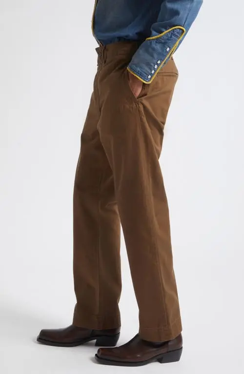 Double Rl Cotton Twill Field Chino Pants