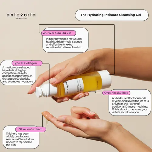 ANTEVORTA LABORATORIES The Hydrating Intimate Cleansing Gel Travel Duo - 6 Pack
