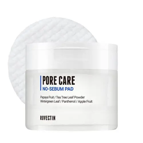 ROVECTIN Pore Care No-sebum Pad 60ea - 60 Pads