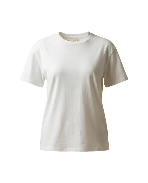 ALYSON EASTMAN Vintage Style Tee - White