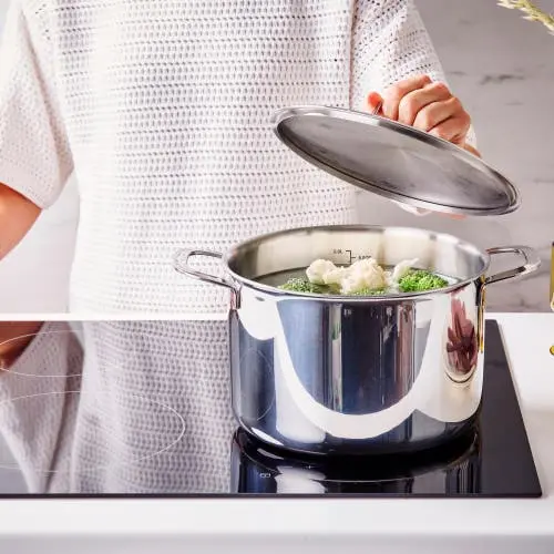 ALVA Maestro 3-piece Full Clad Stainless Steel Saucepan & Stock Pot Set