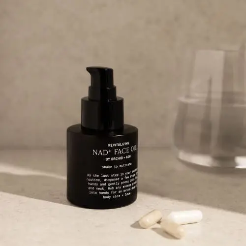 ORCHID + ASH Revitalizing Face Oilnad+ And Coq10
