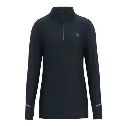 DARE 2B Gravitate Marl Jersey With Quarter Zip And Reflective Accents