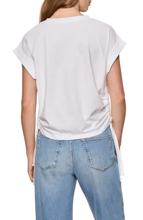 Sanctuary Organic Cotton Blend T-shirt With Side Ties