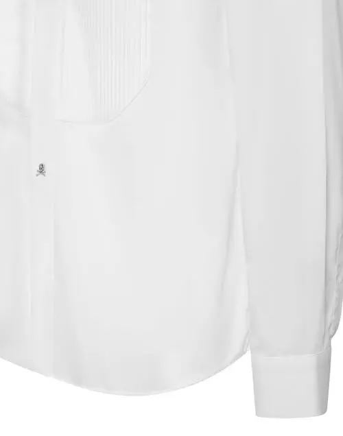 Philipp Plein Shirt Tie - White