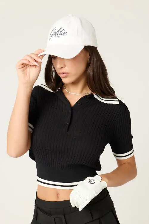 GOLDIE BYRD Baseball Cap - White