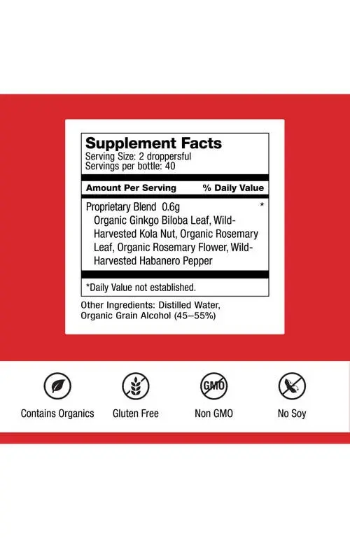 DR. SCHULZE'S Brain Formula Supplement For Clear Thinking, Focus, Healthy Eyesight And Hearing Support, Plant-based Ingredients