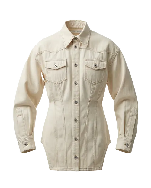 ALYSON EASTMAN Riri Jacket - White