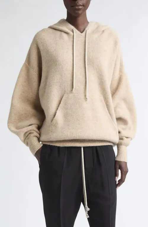 Rick Owens Hun Sweater Hoodie