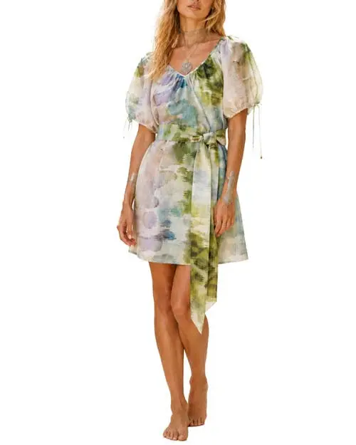 Calypso St. Barth Sasha Dress - Water-2