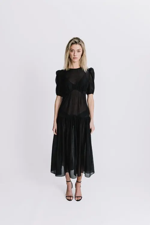 ALYSON EASTMAN Indie Dress - Black