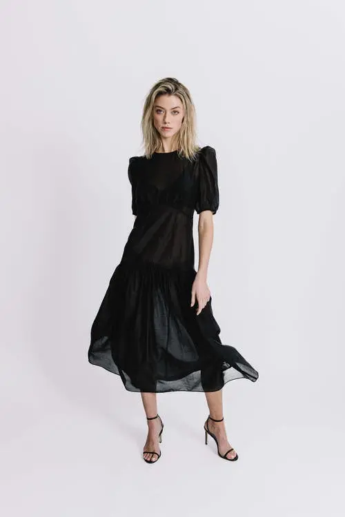 ALYSON EASTMAN Indie Dress - Black