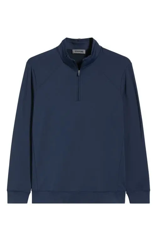 G/fore Brushed Back Quarter Zip Performance Pullover