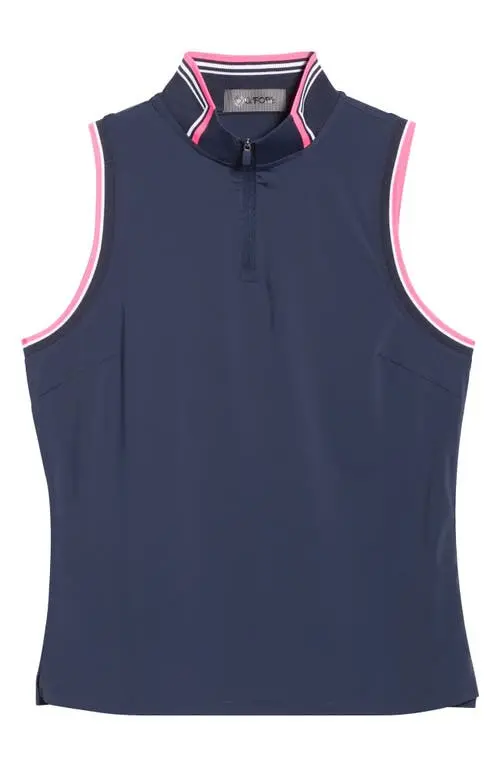 G/fore Tech Mock Neck Upf 50+ Vest - Twilight