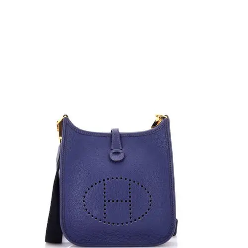 Hermès Evelyne Bag Gen Iii Maurice Tpm - Blue