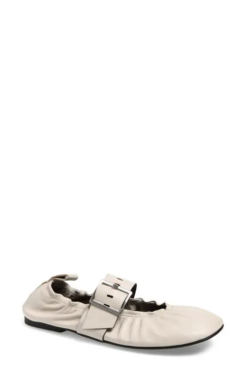ALOHAS Sarea Mary Jane Ballet Flat - Cream