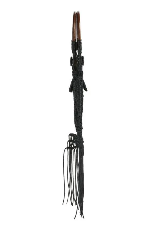 ANYA HINDMARCH Macramé Fish Clutch