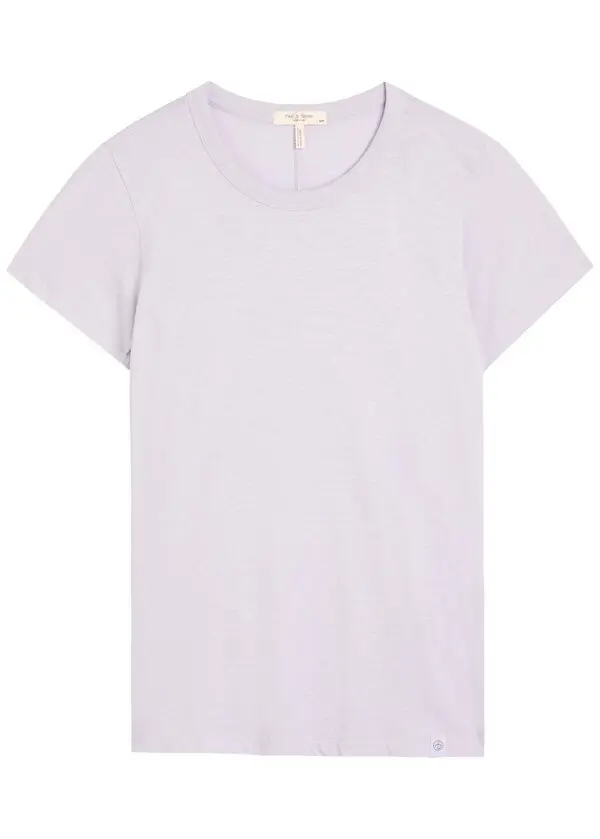 Rag & Bone The Slub Cotton T-shirt - Light Grey