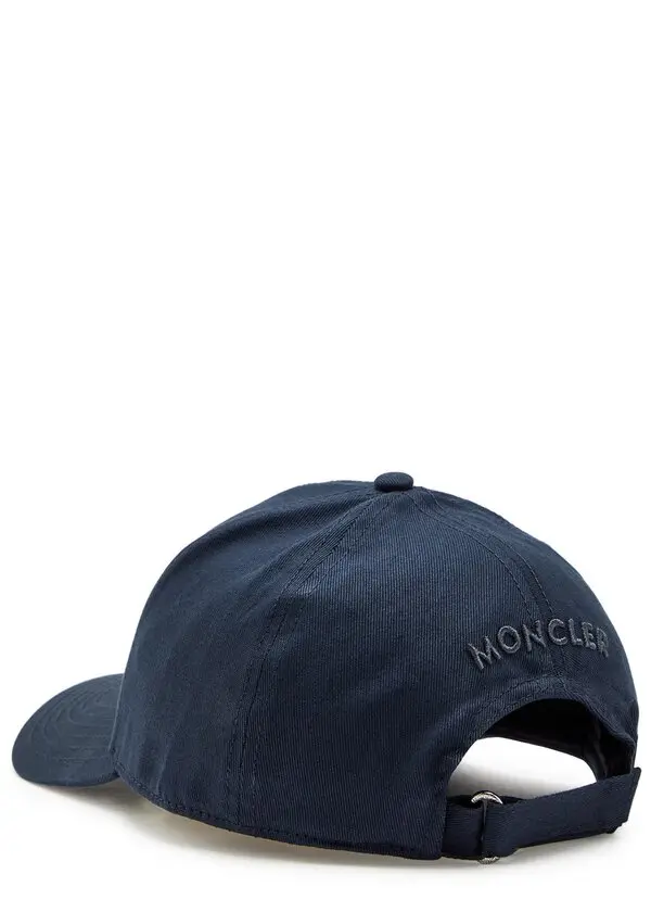 Moncler Logo-appliquéd Twill Cap