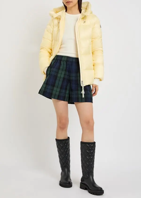 Moncler Serrites Hooded Padded Nylon Jacket