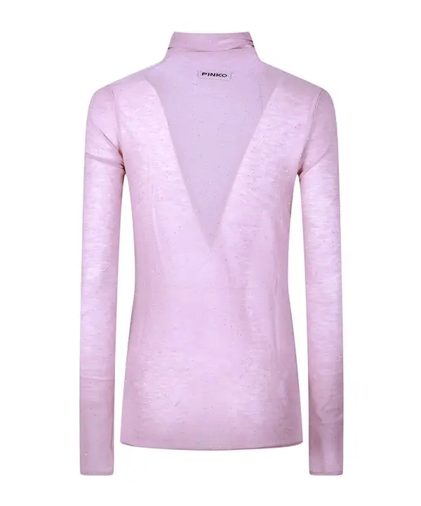 Pinko Moss Turtleneck Knitted Jumper