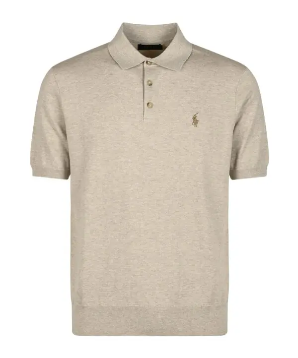 Polo Ralph Lauren Pony-embroidered Polo Shirt - Nude