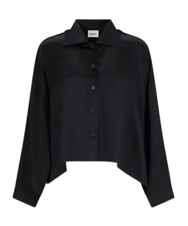 Khaite Long-sleeved Shirt - Black