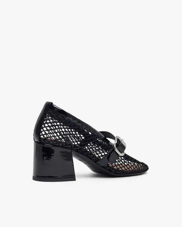 Alaïa Patent Mesh 55 Pumps