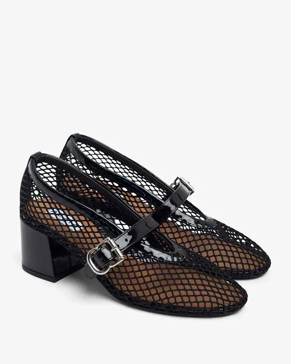 Alaïa Patent Mesh 55 Pumps