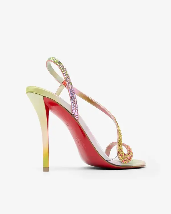 CHRISTIAN LOUBOUTIN Rosa Z Strass Sandals
