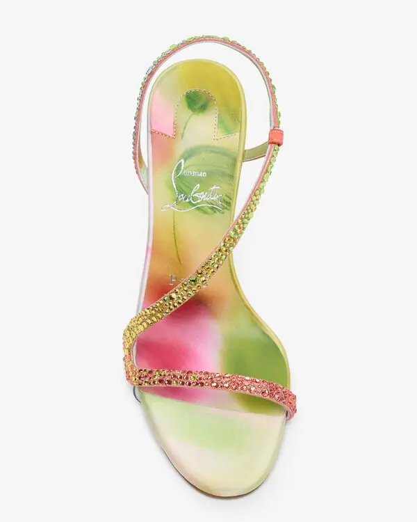 CHRISTIAN LOUBOUTIN Rosa Z Strass Sandals