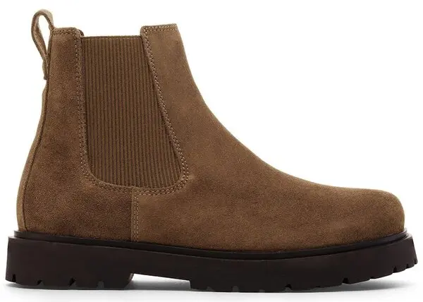 BIRKENSTOCK Highwood Slip On Suede Leather - Dark Tea