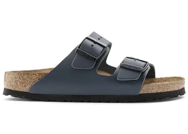 BIRKENSTOCK Arizona Natural Leather - Blue