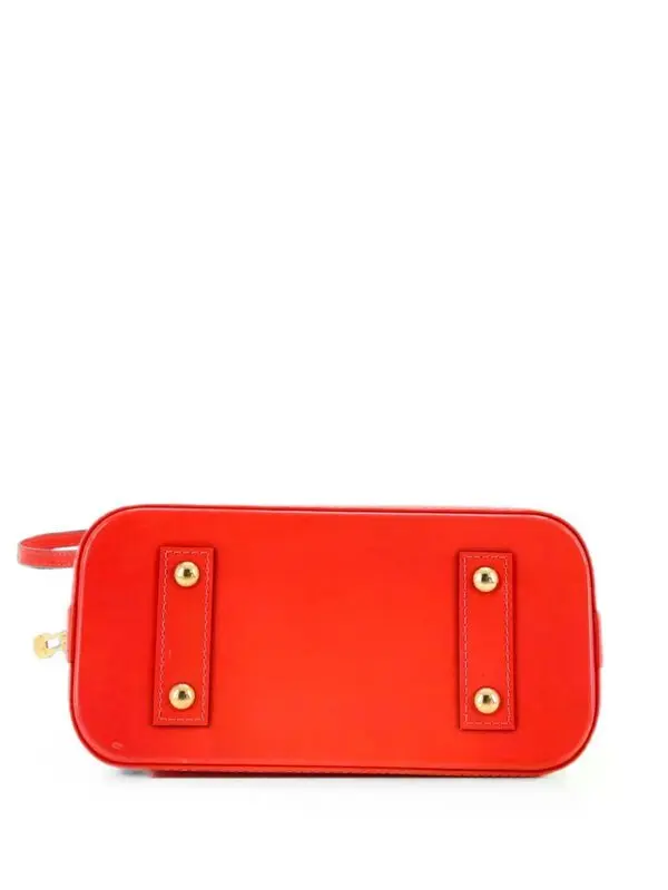 LOUIS VUITTON Alma Handbag Monogram Vernis Bb - Orange