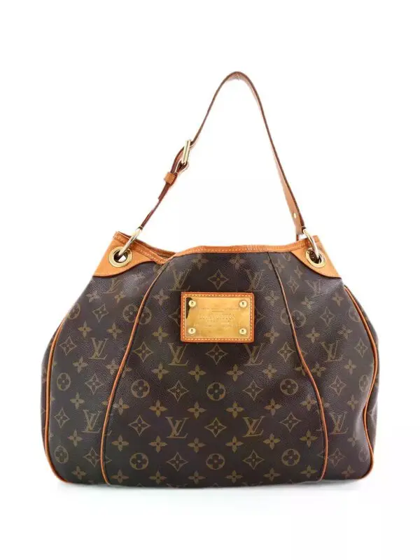 LOUIS VUITTON Galliera Handbag Monogram Canvas Pm Hobo Bag - Brown